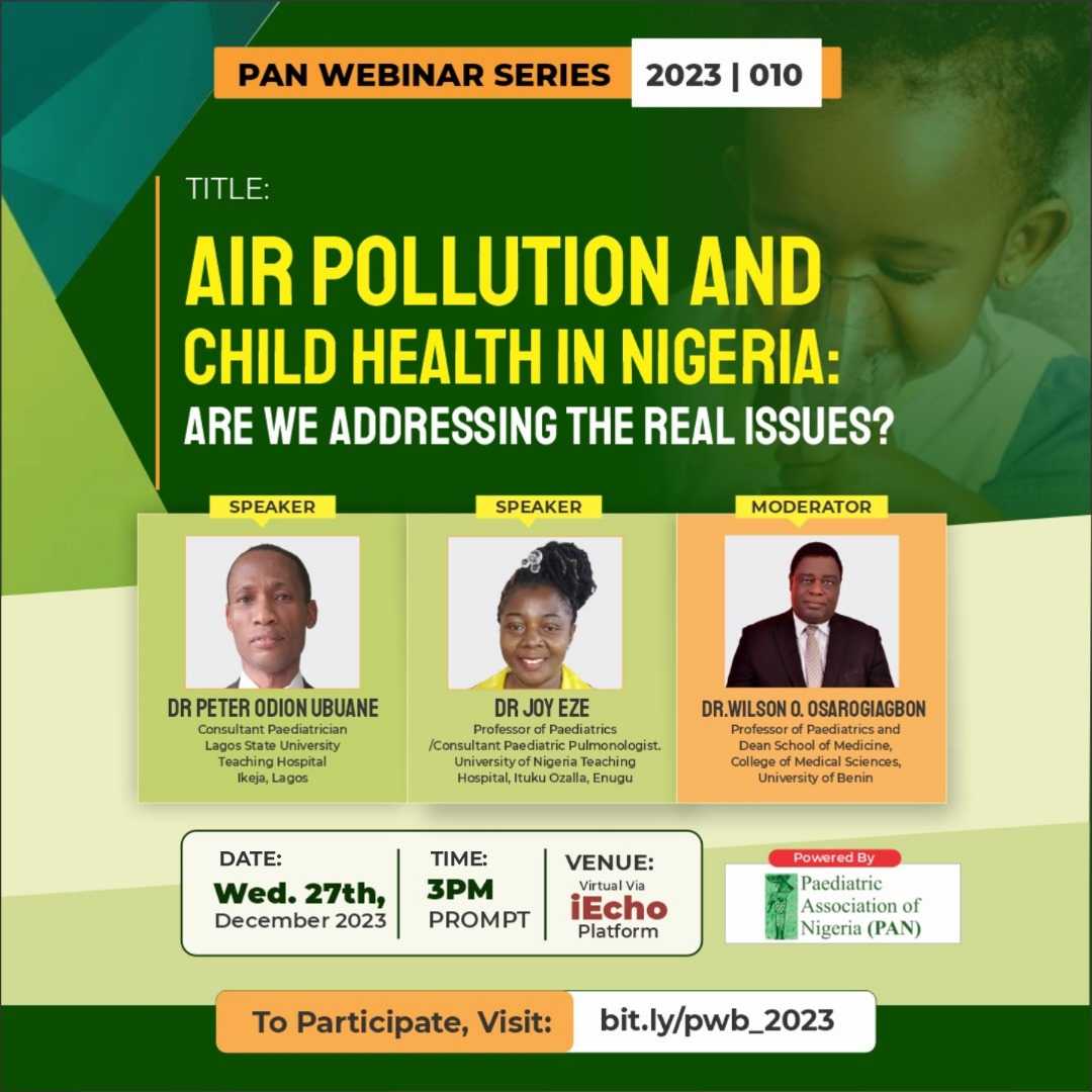 Webinar Series Archive – Paediatric Association of Nigeria